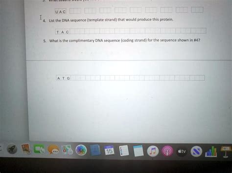 SOLVED:JUAc I4, List the DNA sequence (template strand) that would produce this protein: What Is ...