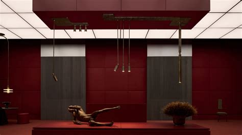 The Red Room By Apparatus Forms Theatrical Lighting Presentation