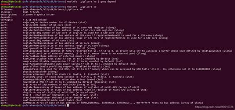 Insmod Cant Insert Driversgalcoreko Unknown Symbol In Module