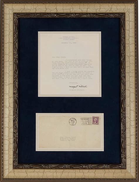 Signed Scripts First Editions And Letters In Gone With The Wind Sale