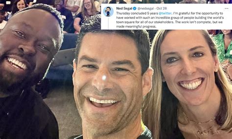 Former Twitter CFO Ned Segal Changes His Bio To Current Fan Of Twitter