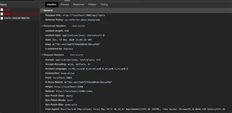 Nodejs Request Failed In Angular Stack Overflow