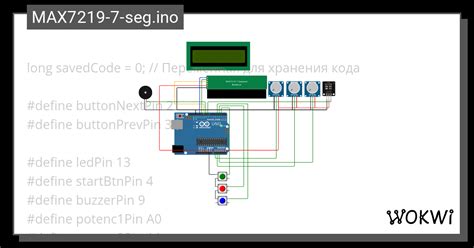 Max7219 7 Seg Copy 3 Wokwi Esp32 Stm32 Arduino Simulator