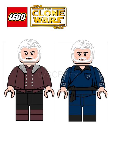 Lego Count Dooku R Legostarwars
