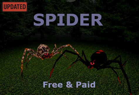 PSX PS Spider With Animations By CursedLake