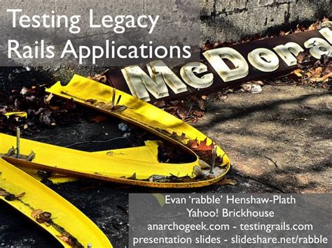 testing legacy rails apps ppt
