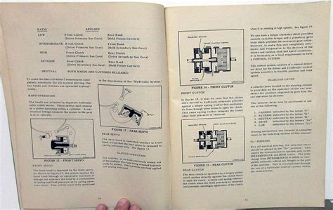 1953 Lincoln Mercury Dealer Service Shop Manual Merc O Matic Transmission
