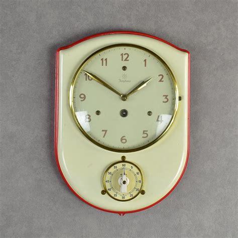 KÖksklocka Med Timer Junghans 1900 Talets Mitt Klockor And Ur Övriga