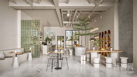 Modern Cafe Sketchup Model Download Model Id 795010091