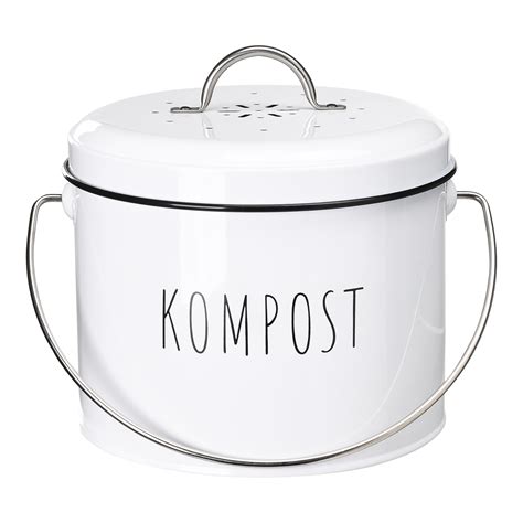 Komposteimer Weiß Depot