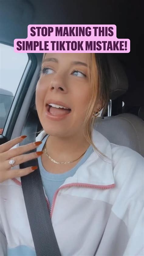tiktok mistakes to avoid tiktok tips tricks artofit