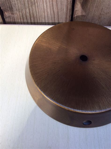 7” Metal Antique Brass Lacquer Finish Lamp Base Used Etsy