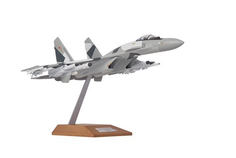 Готовая модель самолета штурмовика Су-35 "ВВС" арт. RA0358136, масштаб ...