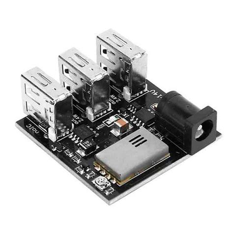 Модуль Dc Dc 3xusb 5v4a преобразователь понижающий Uin 56 14v