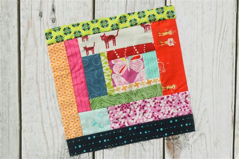 Make A Log Cabin Block WeAllSew Make A Log Cabin Block WeAllSew