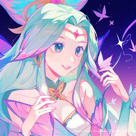 Seraphine And Faerie Court Seraphine League Of Legends Drawn By Ruan