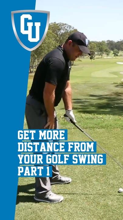 Get More Distance From Your Golf Swing - Part 1 - YouTube