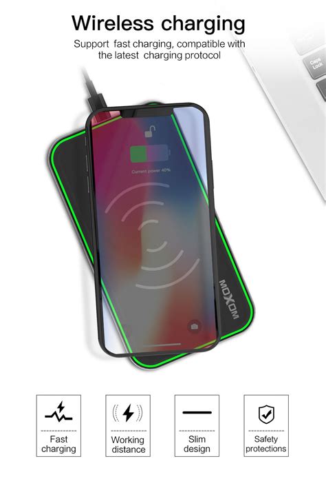 Portable Wireless Charger W Charging Pad
