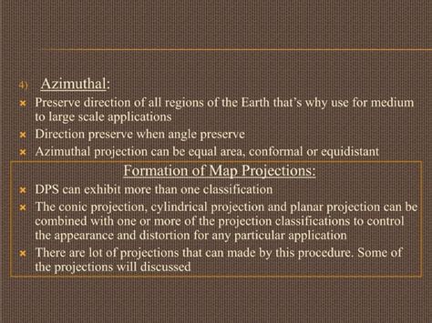 GIS Map Projection PPTX D Graphics Computer Software And Applications