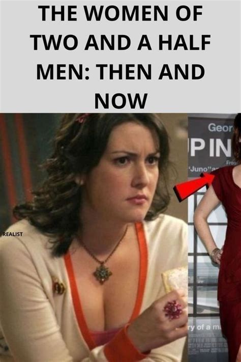 The Women Of Two And A Half Men Then And Now Two And A Half Men