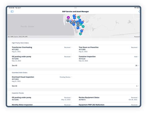 SAP Service And Asset Manager Mobile Asset Management IOS Android App