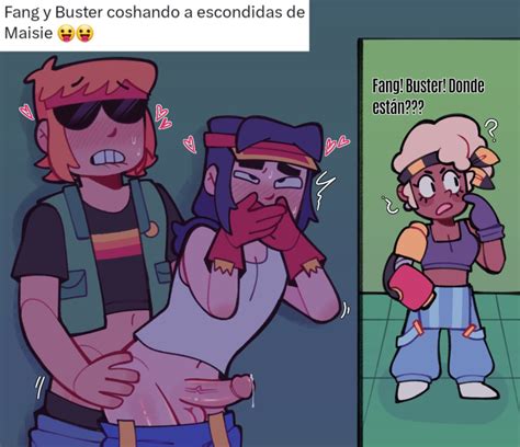 Rule 34 2boys Anal Sex Asian Blush Brawl Stars Buster Brawl Stars