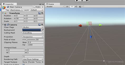 unity 摄像头 反转 unity控制摄像机旋转 小星星的技术博客 51cto博客