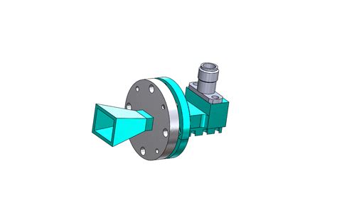 Wr19 40 To 60ghz 10dbi Standard Gain Waveguide Horn Antenna Flange Ug