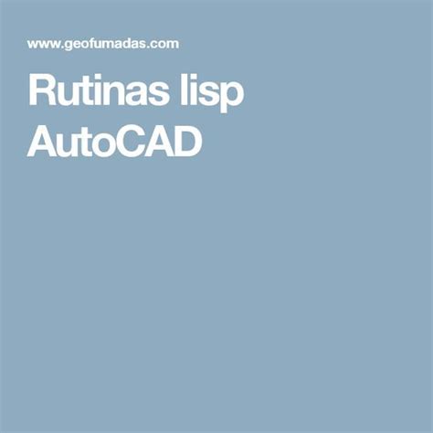 Rutinas Lisp Autocad Rutinas Autocad Curvas De Nivel