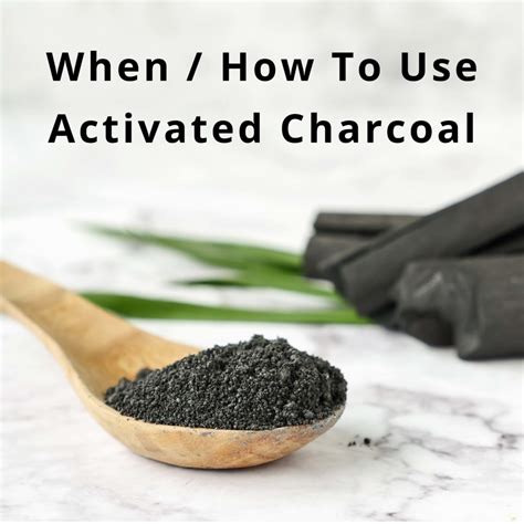 How To Use Charcoal Activated Powder At Audrey Cunningham Blog