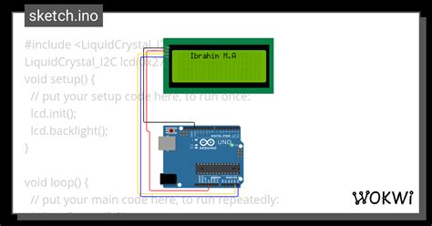 Tugas PDR LCD Big Wokwi ESP32 STM32 Arduino Simulator