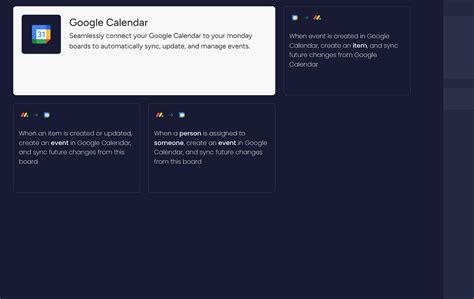 The Google Calendar Integration Special Workflows Use Cases Monday Community Forum
