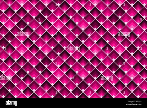 Rectangles Seamless Pattern Geometric Tile Texture With Pink Lozenges Stock Vector Image Art