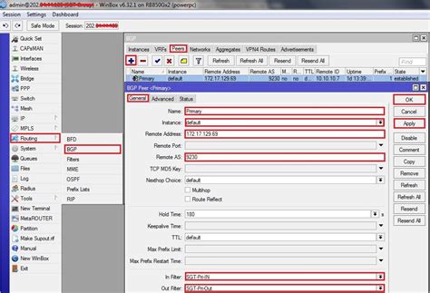 Life Is Routing Mikrotik BGP Configuration