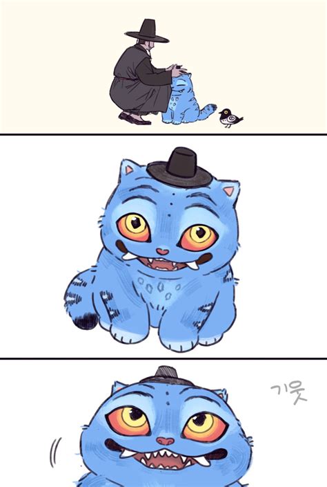 케데헌 까치가 호랭이 갓 뺏어가는 이유 이것저것 꾸르