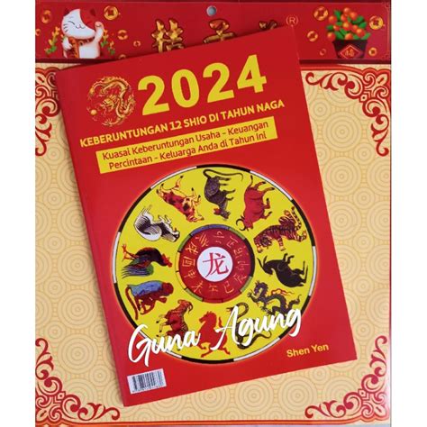 Jual Cap Ji Sio Buku Ramalan 12 Shio 2024 Bahasa Indonesia Shopee Indonesia