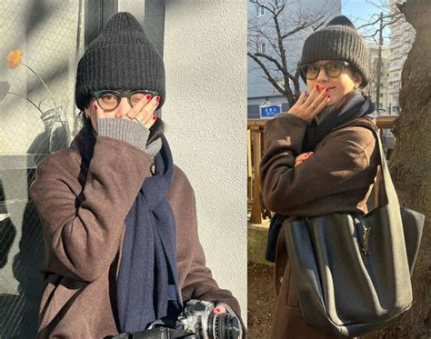 한효주 다시 봐도 멋져” 코트 머플러로 완성한 모던 클래식 패션 스타와 패션