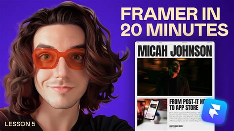 Learn Framer In 20 Minutes Part 5 Youtube