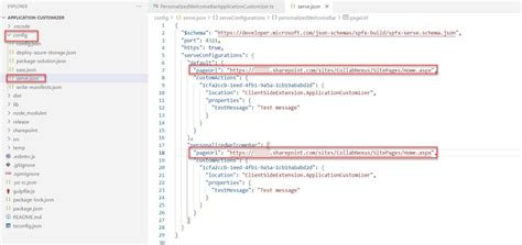 SPFx Application Customizer Example