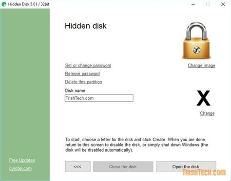 Hidden Disk Hide Sensitive And Secret Files In A Virtual Partition