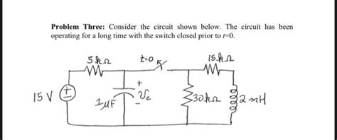 Solved A Determine The Value Of The Capacitor Voltage Just Chegg Com
