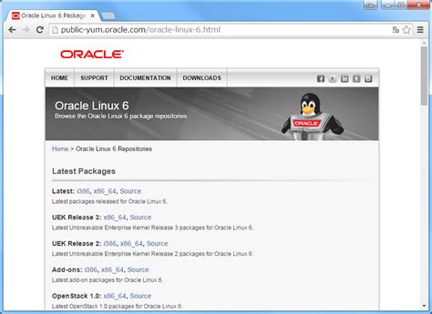 Oracle Linux とその周辺のもの Oracle の Public Yum サイトが新しくなりました。