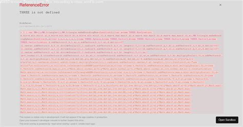 D Test Codesandbox
