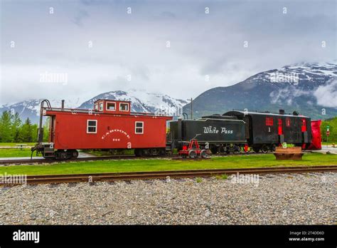 White Pass And Yukon Route Railroad Train Station Depot In Skagway