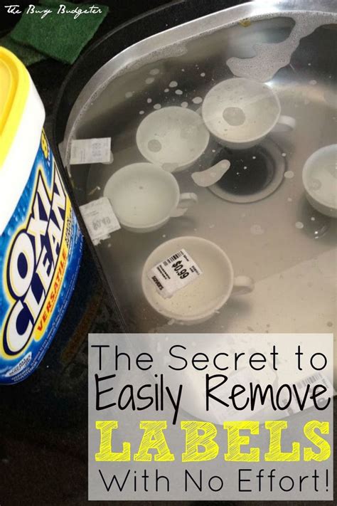 How To Remove Labels With No Effort Cleaning Hacks House Cleaning Tips Deep Cleaning Tips
