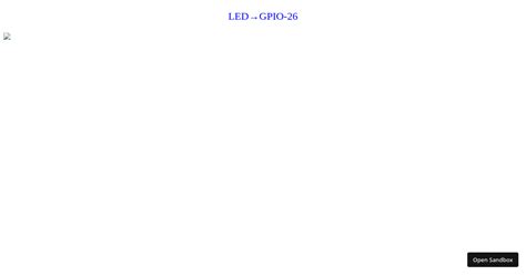led blink example codesandbox