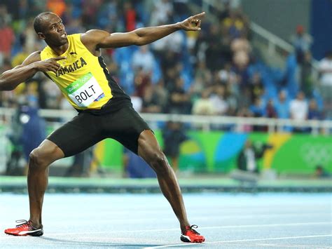 Usain Bolt Pose Logo