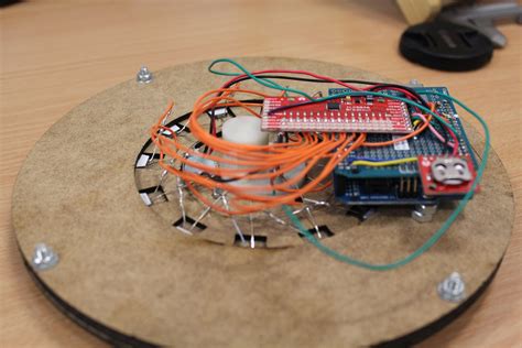 arduino led backlight clock with pulsing minute hand 7 steps with pictures instructables