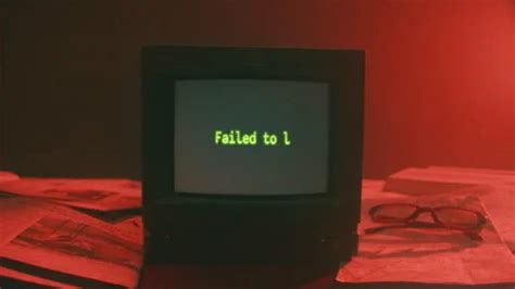 Failed To Load Television Retro Title Se Stock Video Pond5
