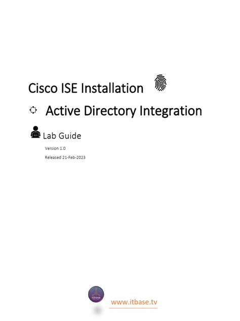 Cisco Ise Installation And Integration With Ad Pdf